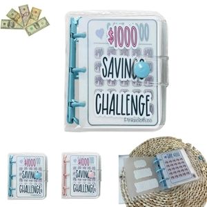 Party Supplies | 100 Mini Binder Savings Challenge Bindermonthly Money ...
